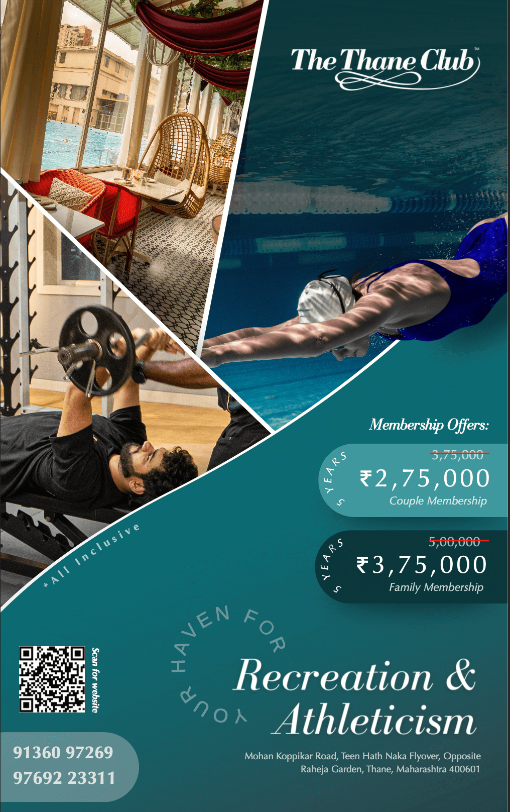 The Thane Club | Finest Recreational & Sports Club in Thane